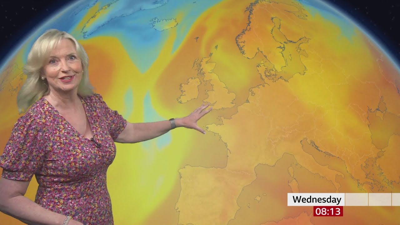 Carol Kirkwood - BBC Breakfast Weather 31/05/2021 - HD - YouTube
