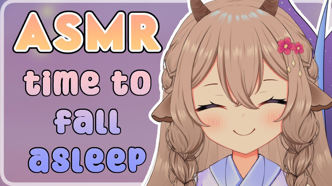 ASMR 】it's eepy time! ♡ Sleep Aid ♡ Triggers「Vtuber」 - YouTube