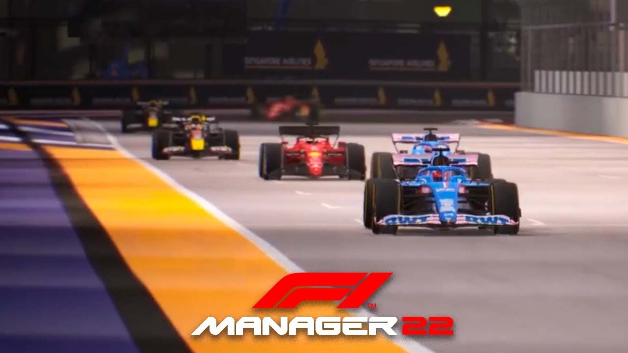 ¿CONSEGUIMOS EL MILAGRO EN SINGAPUR? | F1 MANAGER (ALPINE) - YouTube