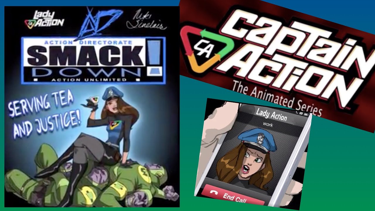 Lady Action in the Unreleased Promo of Captain Action - YouTube