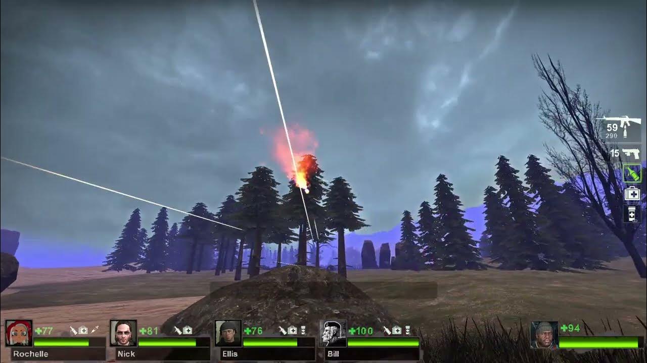 Left 4 Dead 2 - Custom Campaign Dark Tower With All 8 Survivors Gameplay (As Coach) - YouTube