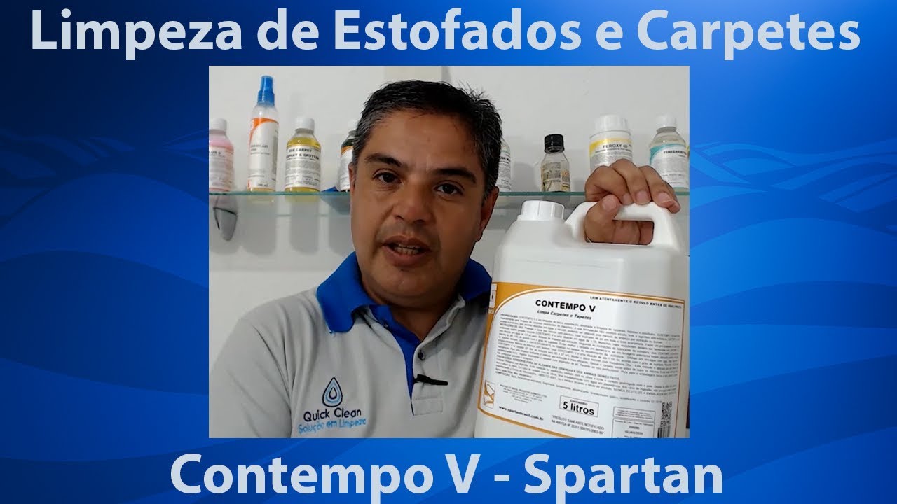 Limpeza de Estofados e Carpetes - Contempo V Spartan | Quick Clean ...