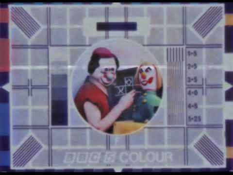 BBC 5 Test Card F 1972 - YouTube