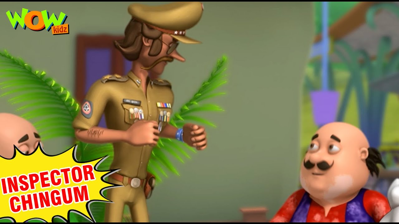 Inspector और Motu ने John को सिखाया सबक | Hindi Cartoon | Motu Patlu ...