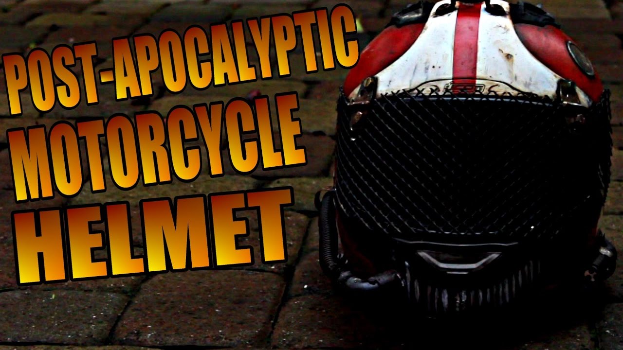 Fallout Post-Apocalyptic Motorcycle Helmet - Wasteland Wednesday - YouTube