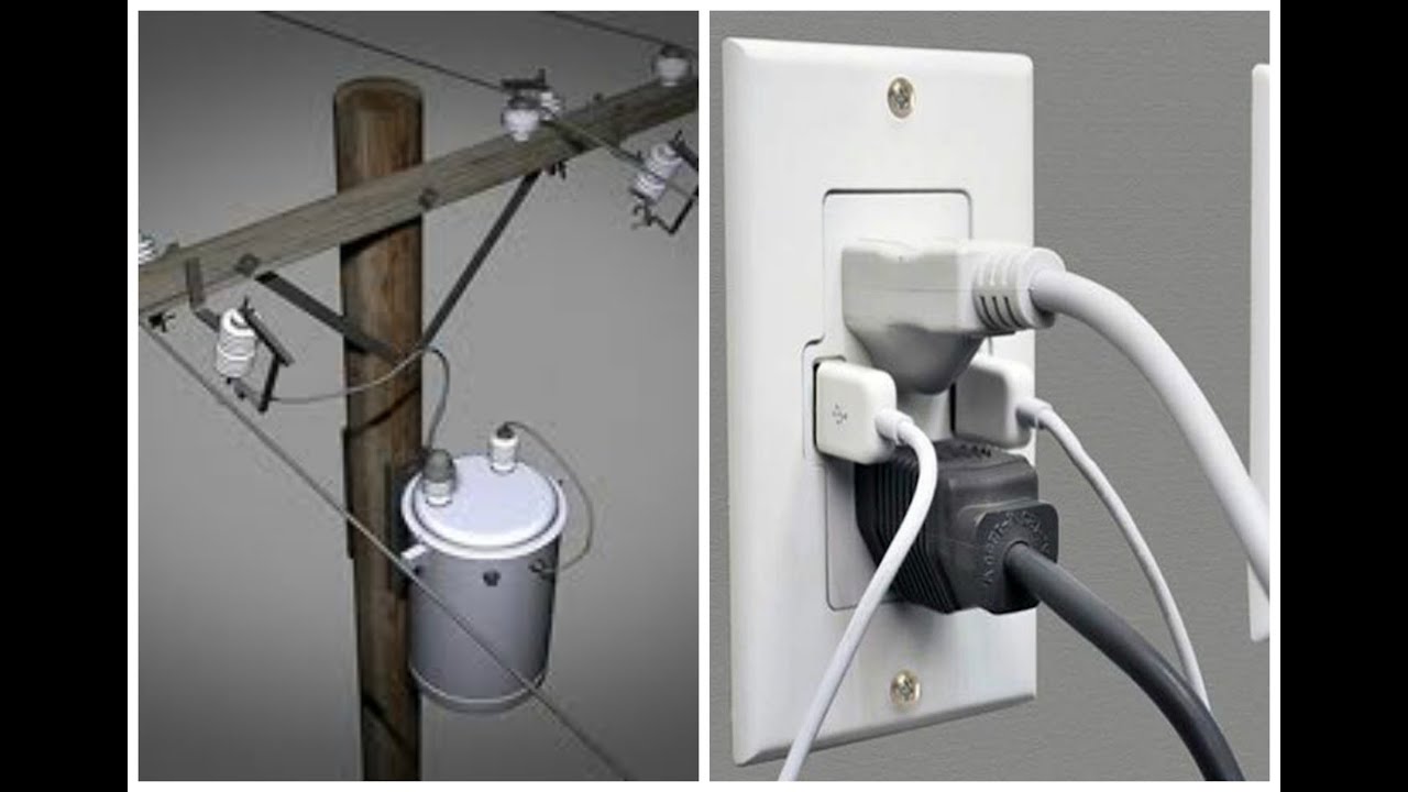 From the Transformer to Your Outlet - YouTube
