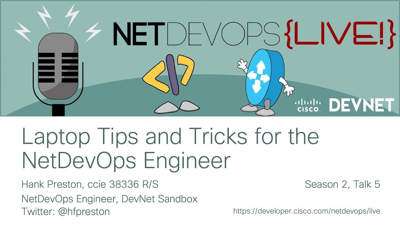 Laptop Tips and Tricks for the NetDevOps Engineer - YouTube