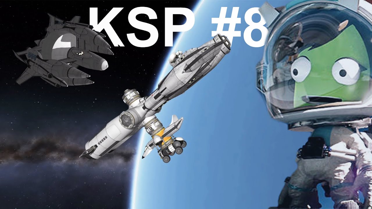 Preparing the Corvette for a Mission to Duna (+Mystery SSTO) | KSP #8 ...