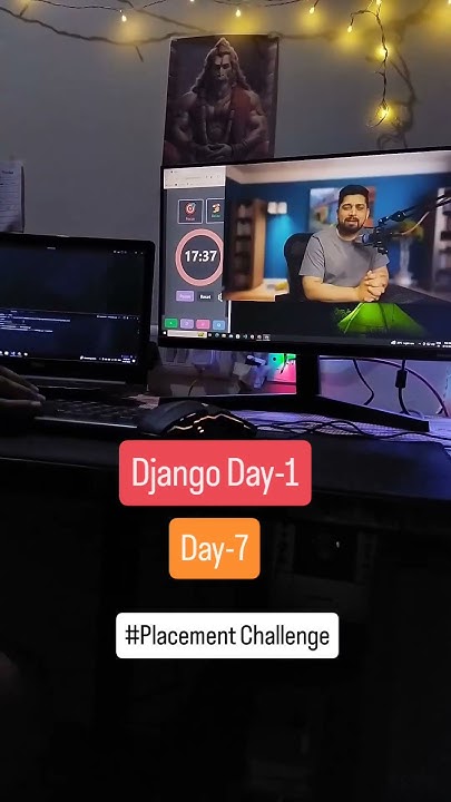 Day-7 of Placement Challenge 🔥🔥|Python Django Day-1|Chai aur Code - YouTube