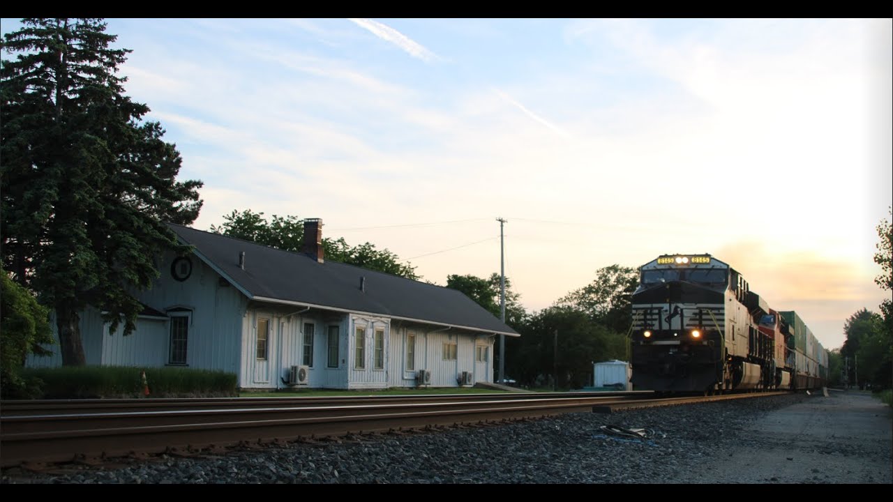 NS 294-02 EB @ Vermilion Ft. The Vermilion Depot! Railfanning the NS ...