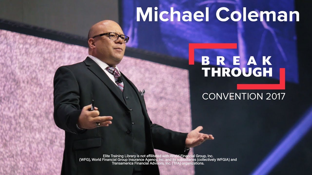 Michael Coleman Speaking at Breakthrough Convention 2017 - YouTube