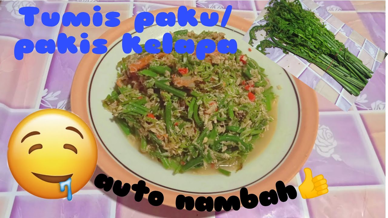 TERNYATA GINI CARA MASAK SAYUR PAKIS || PAKIS ALA PAKISTAN☺️ - YouTube