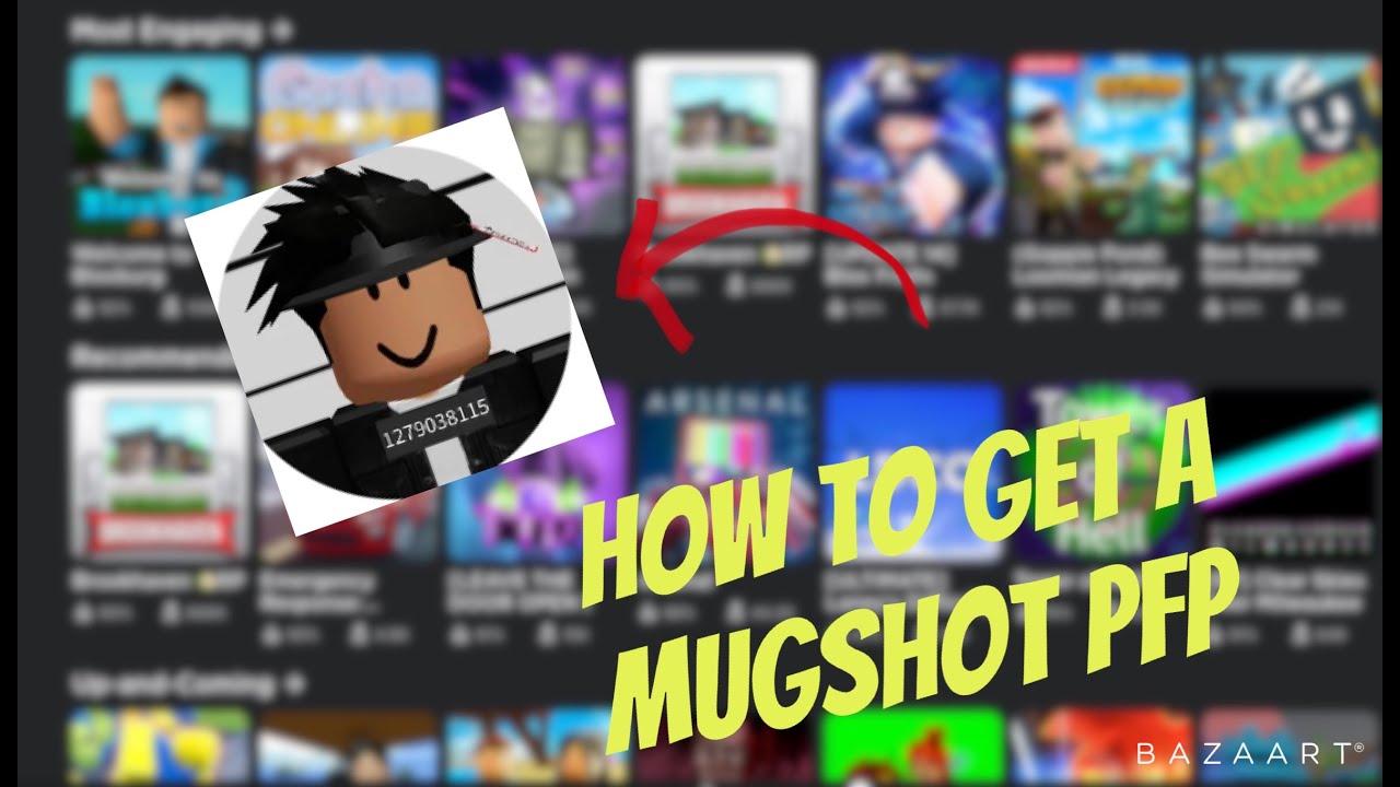 How To Get A ROBLOX *MUGSHOT* PFP - YouTube