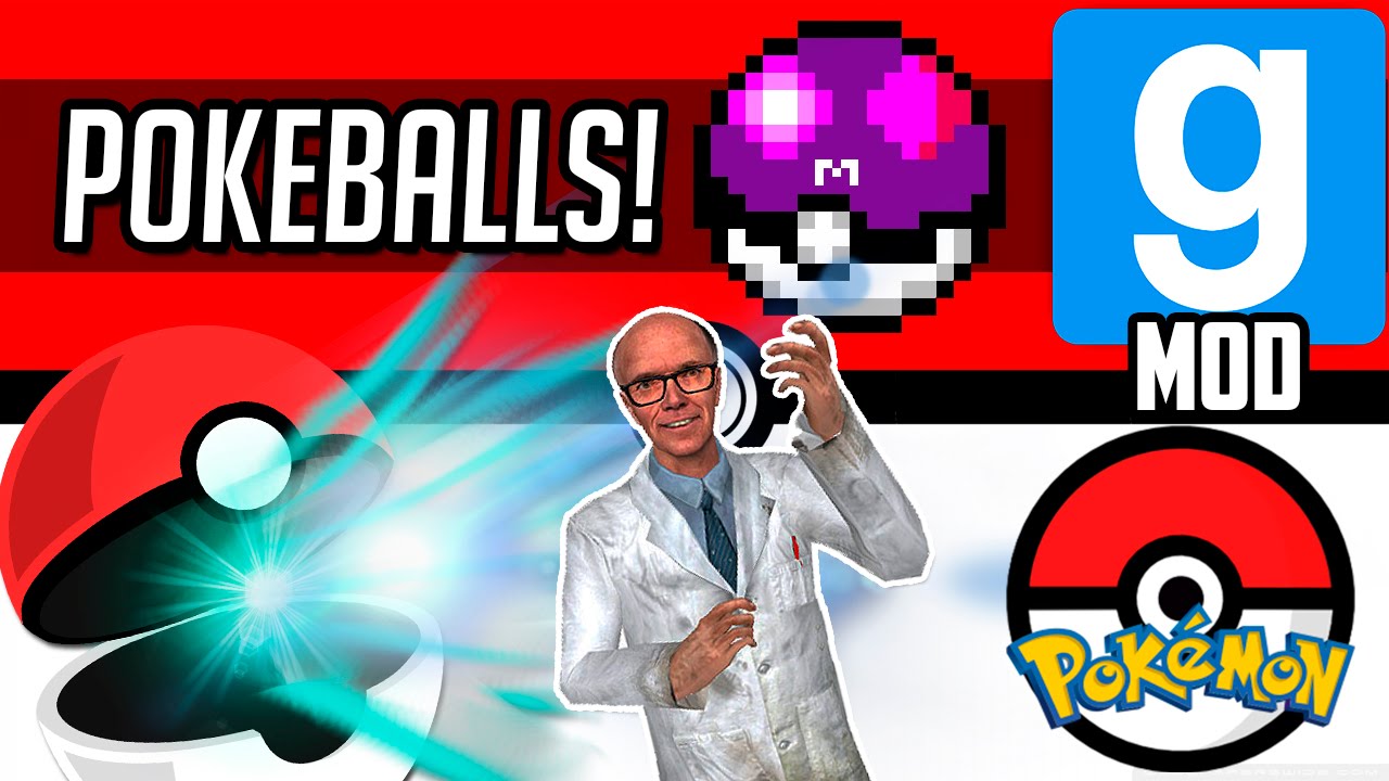Gmod Addons: POKEMON MOD! | Descargar Pokeballs para Gmod - YouTube