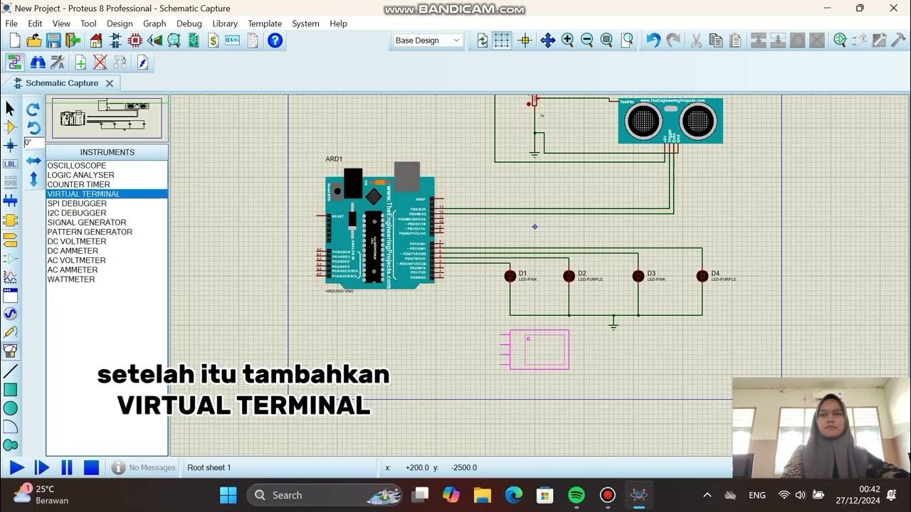 Membuat Simulasi Led Dengan Sensor Pada Arduino Uno Dan Proteus 8 Profesional. - YouTube