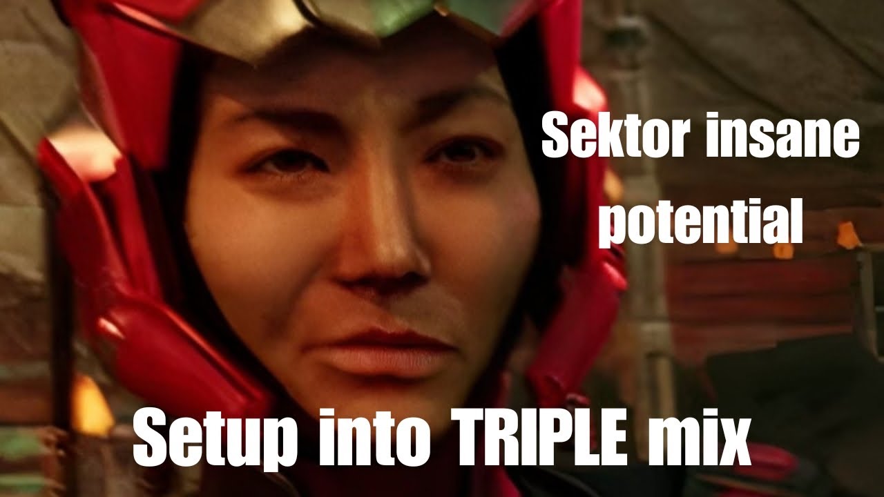 MK1: Sektor setup into 3 mix resets with Kung Lao - YouTube