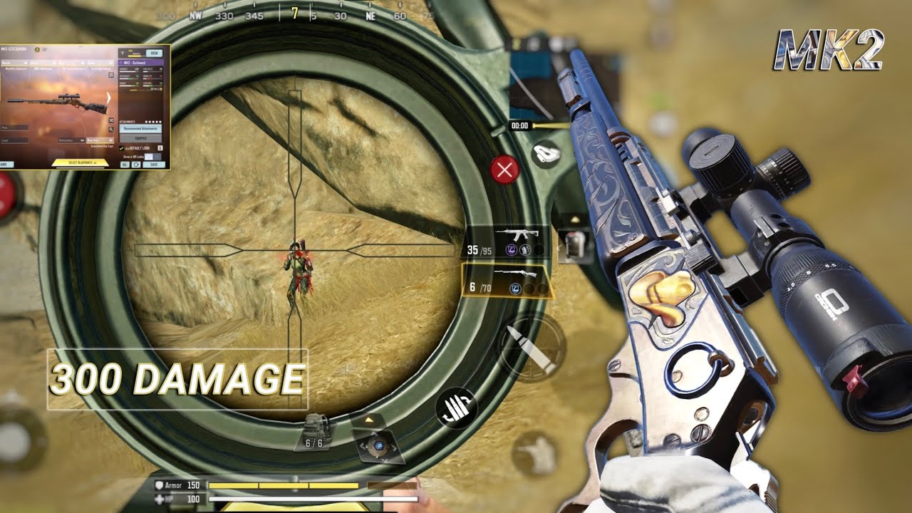 THE 1- SHOT KILL in ANY RANGE + HEAD SHOT | BEST MK2 GUNSMITH CODM BR | CODM BR GAMEPLAY - YouTube