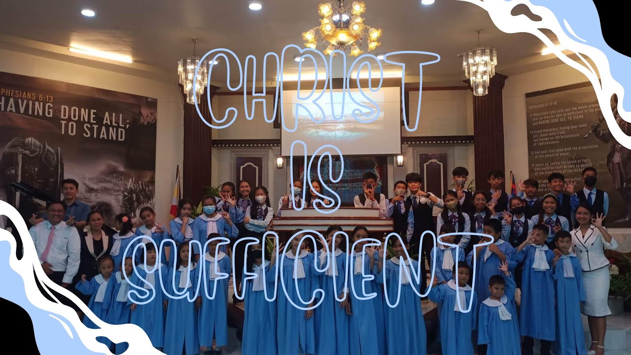 Christ Is Sufficient (BBC Juniors Choir) - YouTube