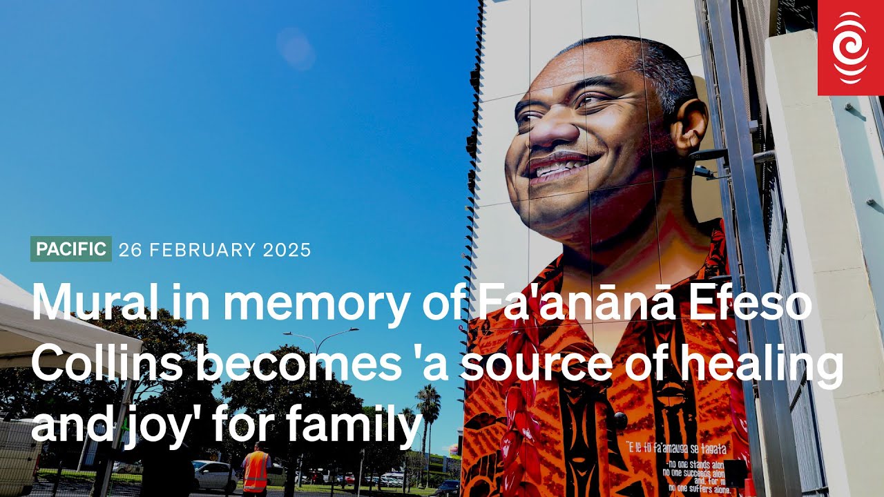 Fa’anānā Efeso Collins mural unveiled in Auckland a year after his ...