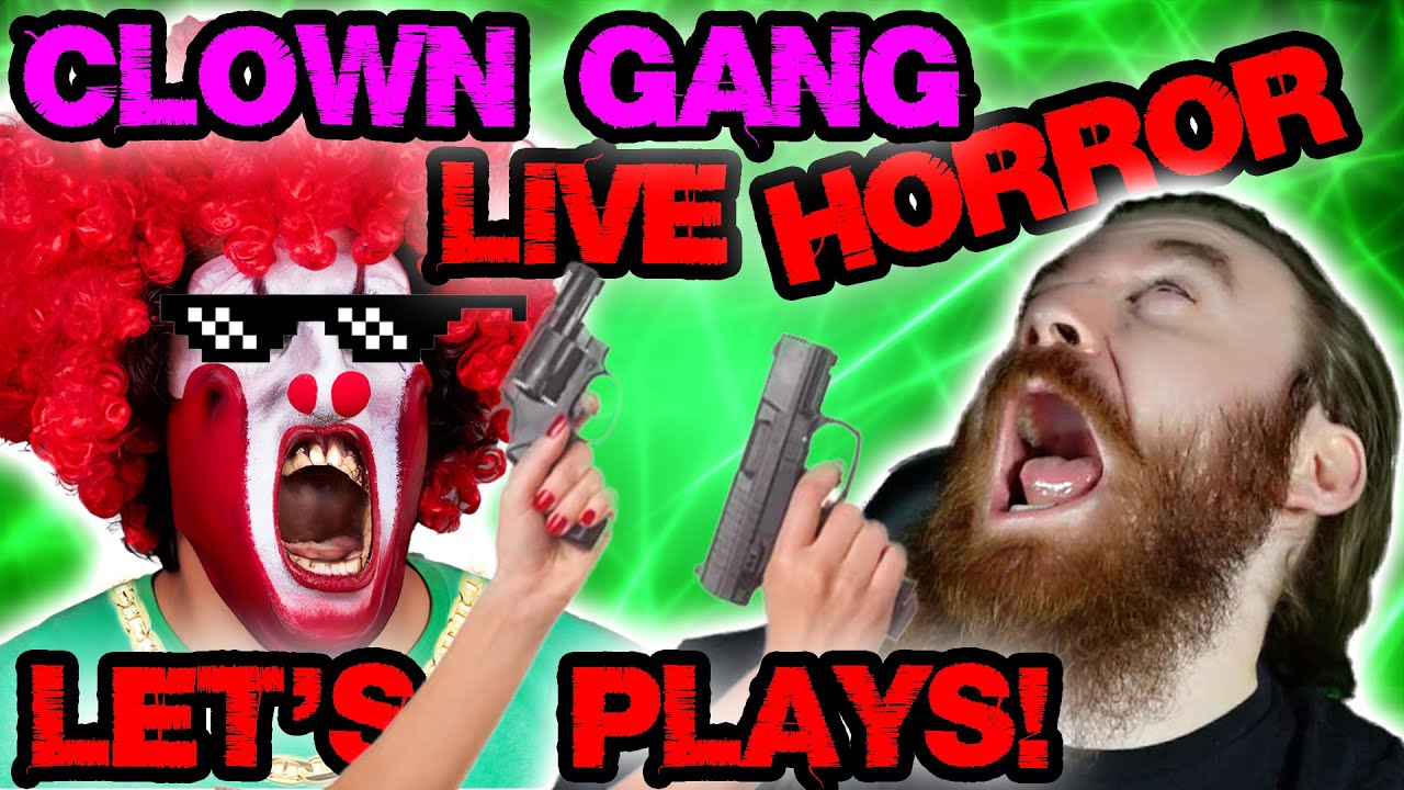 CLOWN GANG!!! SCARY INDIE HORROR games LIVE! YOU VOTE on the next game ...