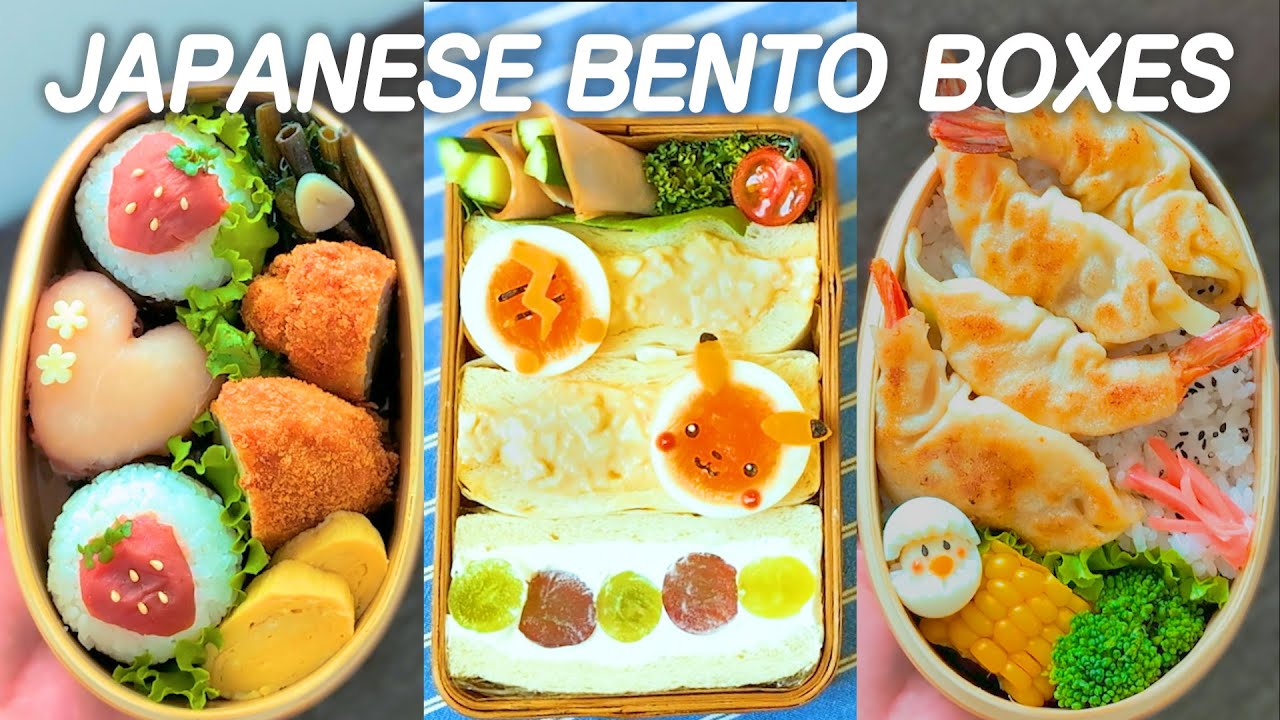 【67】Shrimp Gyoza Dumplings/Pikachu/Cheese Stuffed Chicken Cutlet/Egg ...