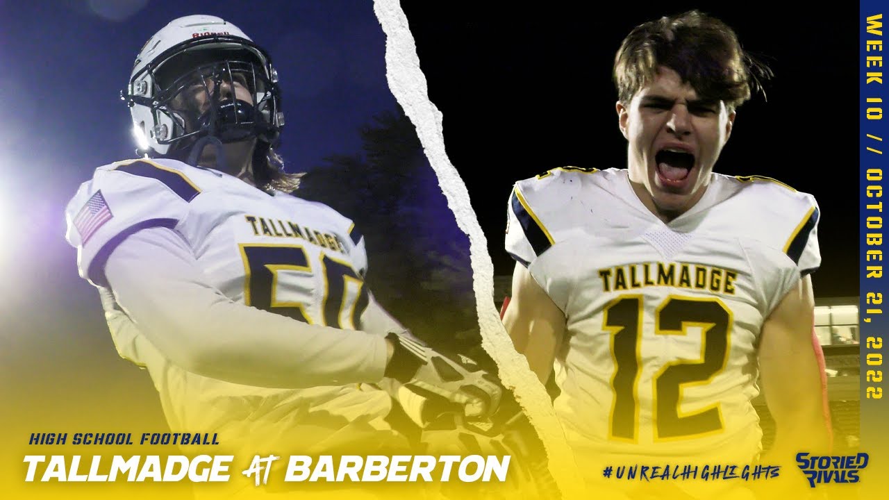 Tallmadge Defeats Barberton for First Time Since 2010 🏈 - YouTube