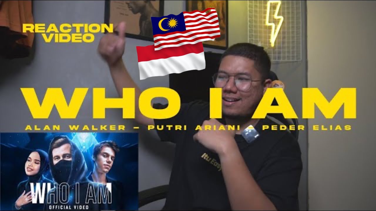 Alan Walker, Putri Ariani, Peder Elias - Who I Am | Reaction Video - YouTube