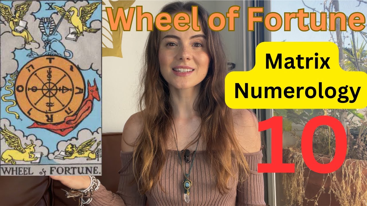 Numerology Matrix - Wheel of Fortune - Energy 10 - Fortune, Luck ...