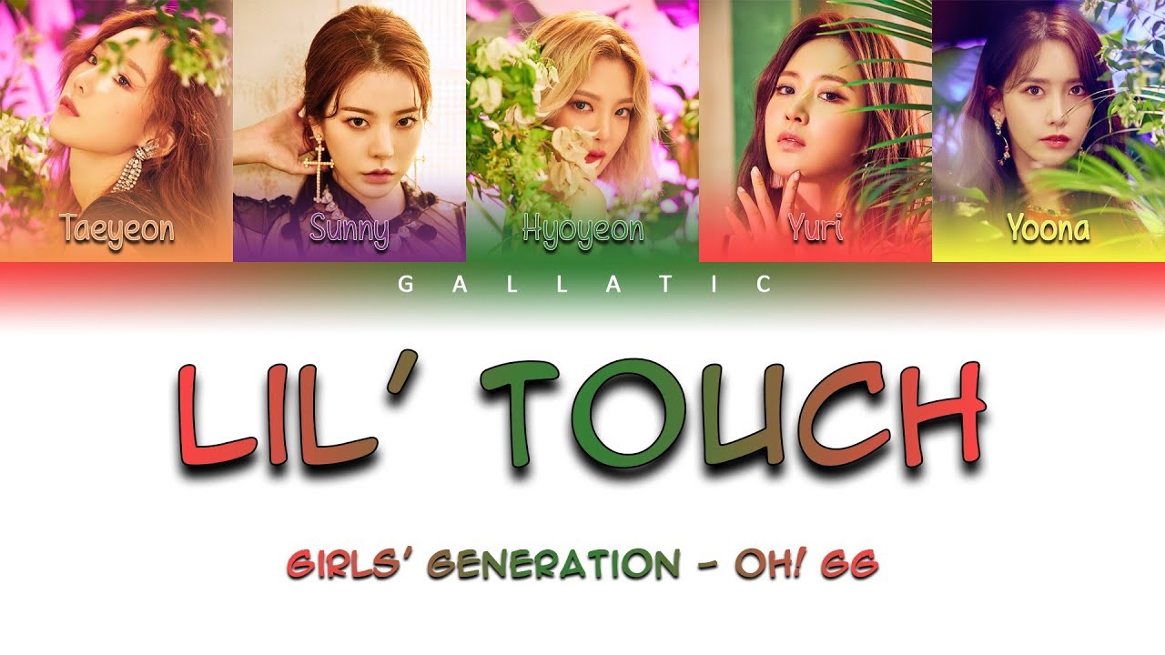 Girls' Generation-Oh!GG 소녀시대-Oh!GG - "몰랐니 (Lil' Touch)" Lyrics (Color ...