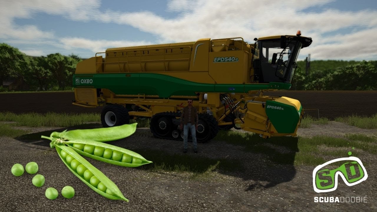 Farm Fresh Peas: Live Planting & Harvesting in Farming Simulator 25 ...