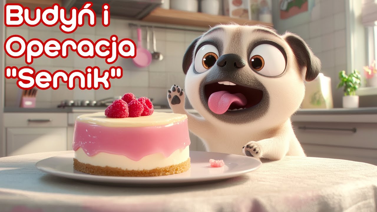 Mops Budyń i Operacja "Sernik" 🍰 | Bajki dla dzieci na dobranoc 🌙 - YouTube