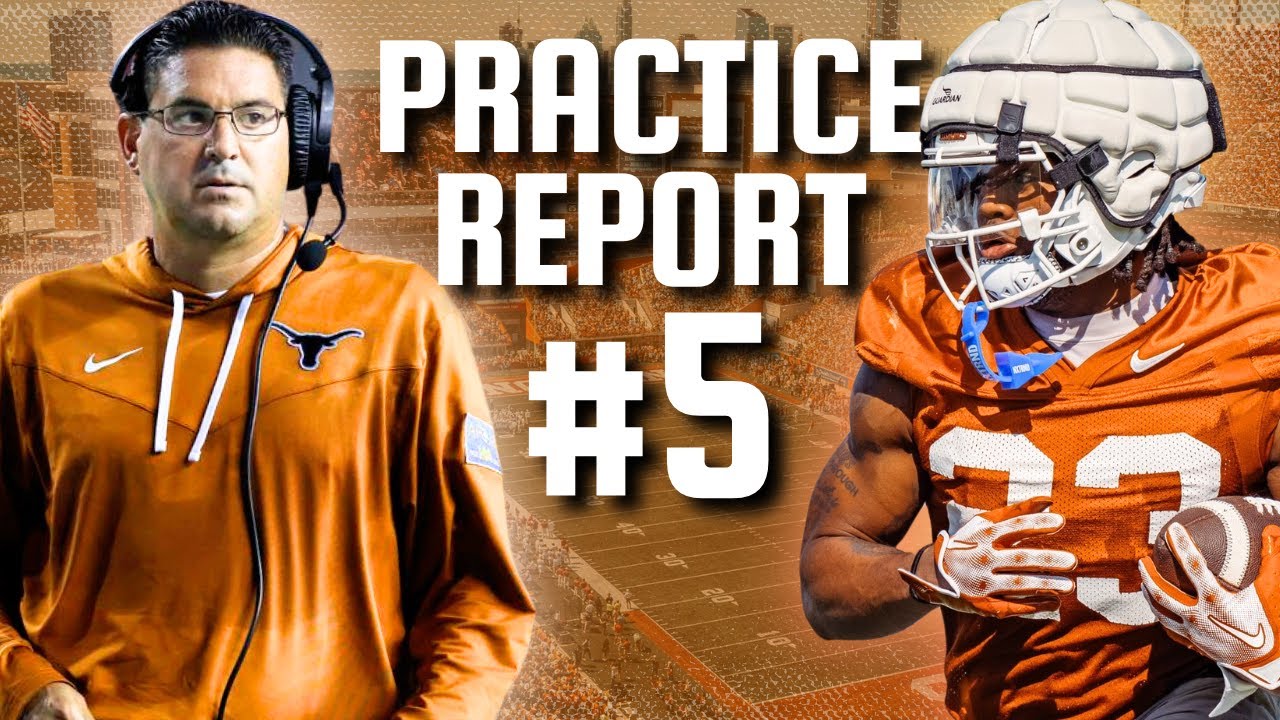 Texas Longhorns Practice Report #5 (08/06): Bolden's Versatility ...