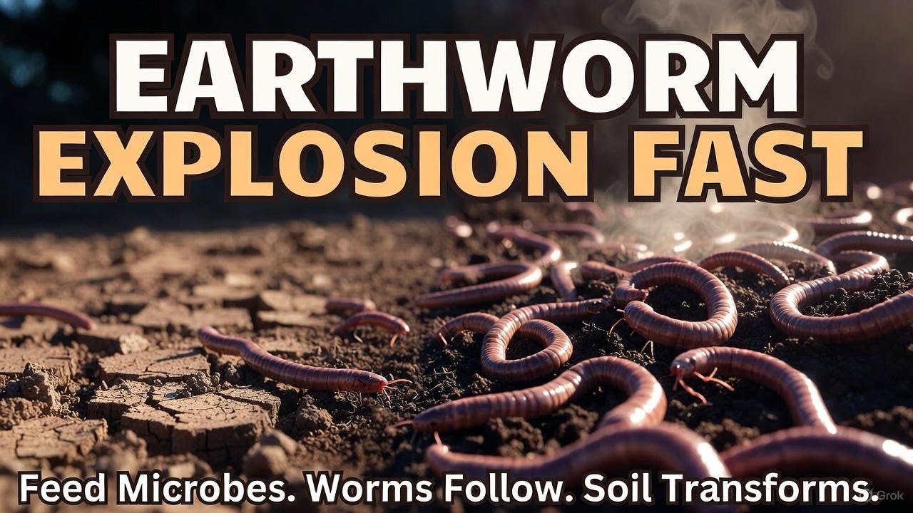 Ditch Worm Bins Forever! This Fermented Fruit Hack Explodes Earthworms ...