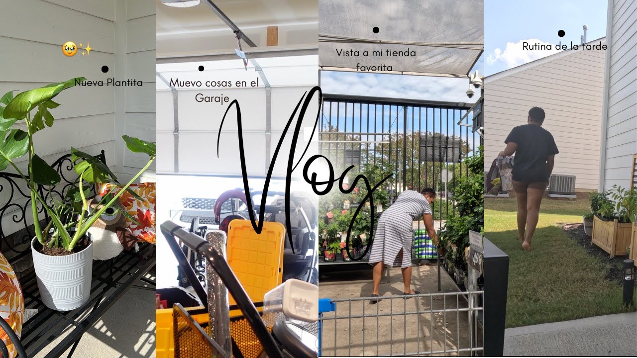 VLOG + NUEVA PLANTA+ ARREGLO GARAGE +VISITA A WALMART + RUTINA DIARIA ...