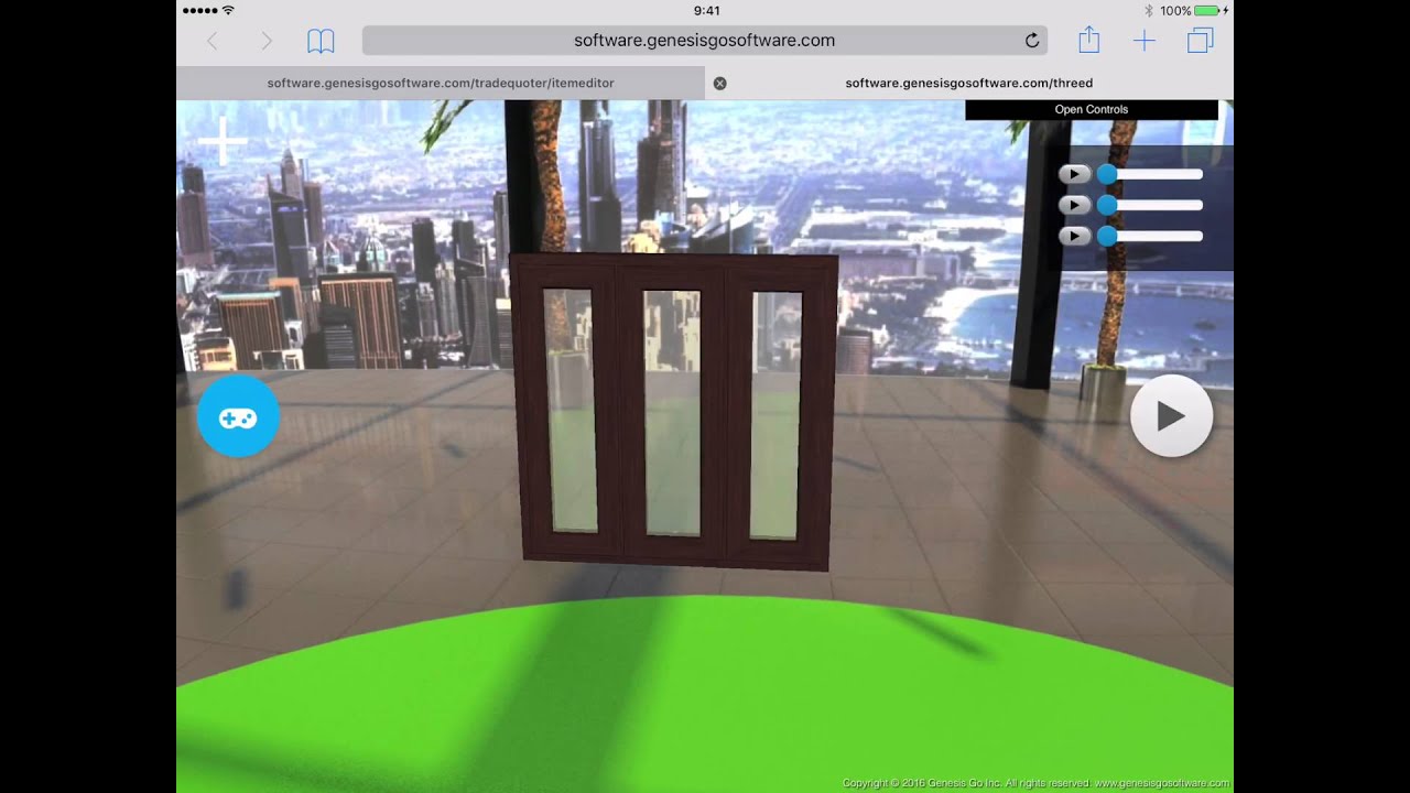Genesis Go 3D webshop - YouTube