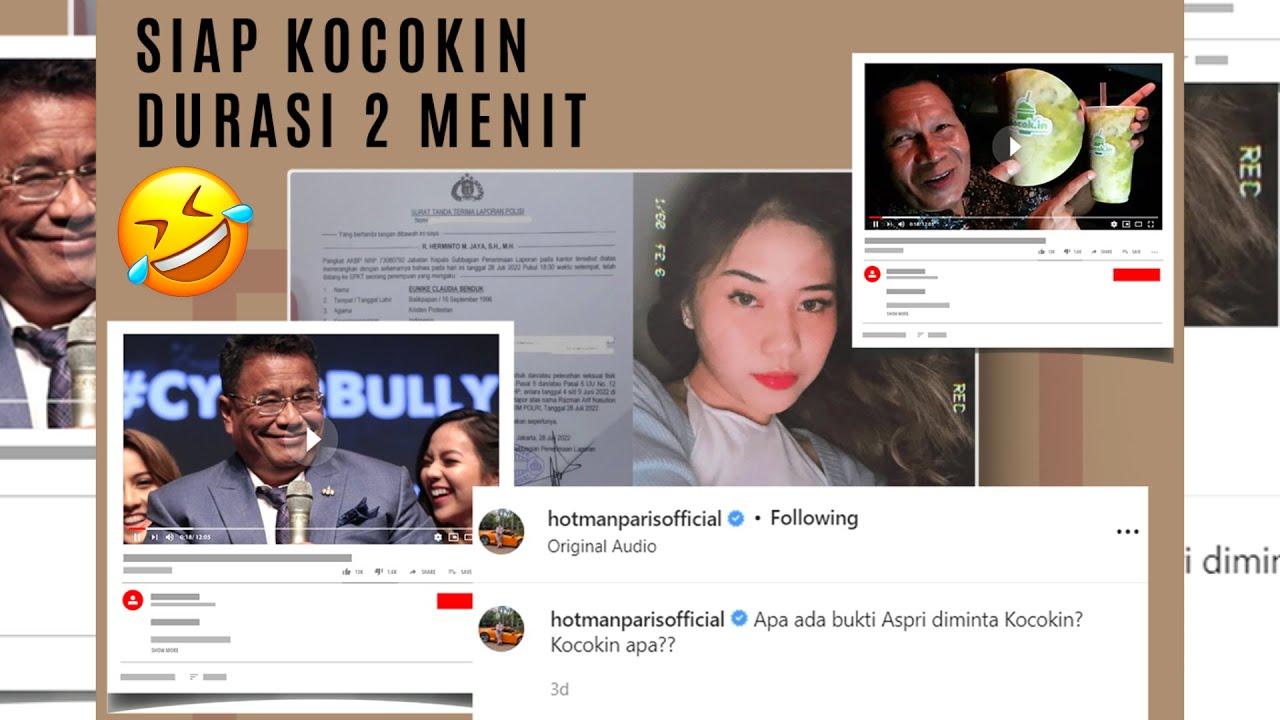 BANG HOTMAN PARIS LAGI CARI BUKTI KOCOKIN 2 MENIT || TERNYATA ADA - YouTube