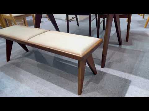 GRITTA RUBBERWOOD IX Series Dining Table & Bench
