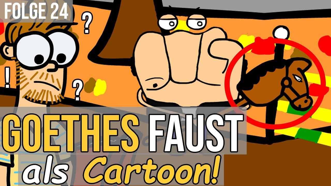 Nacht, offen Feld | Goethes Faust als Cartoon Folge 24 - YouTube