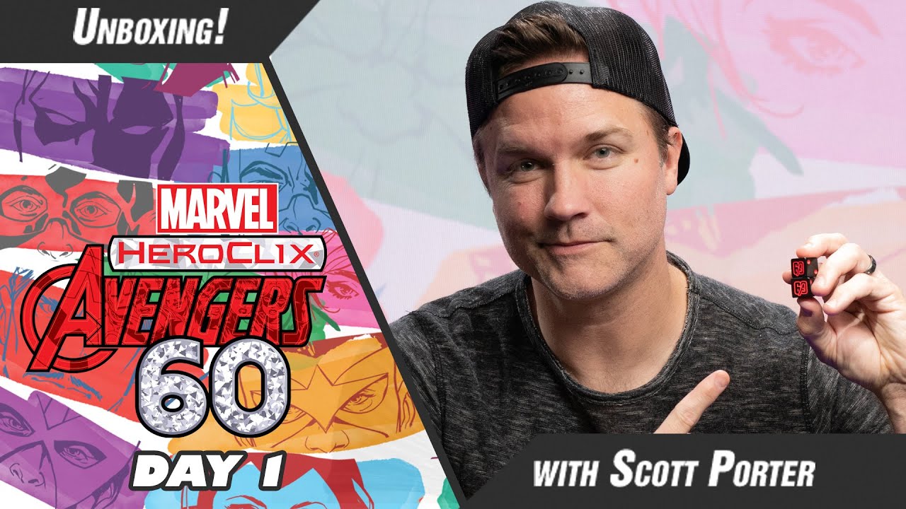 The Anniversary Celebration Begins! | Unboxing Marvel HeroClix ...