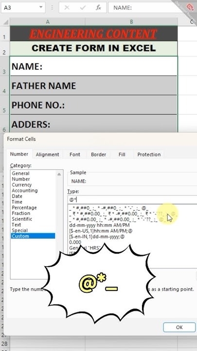 Create forms in excel #excel #shorts #ytshorts #exceltips #tutorial #shortvideo #excelworld # ...