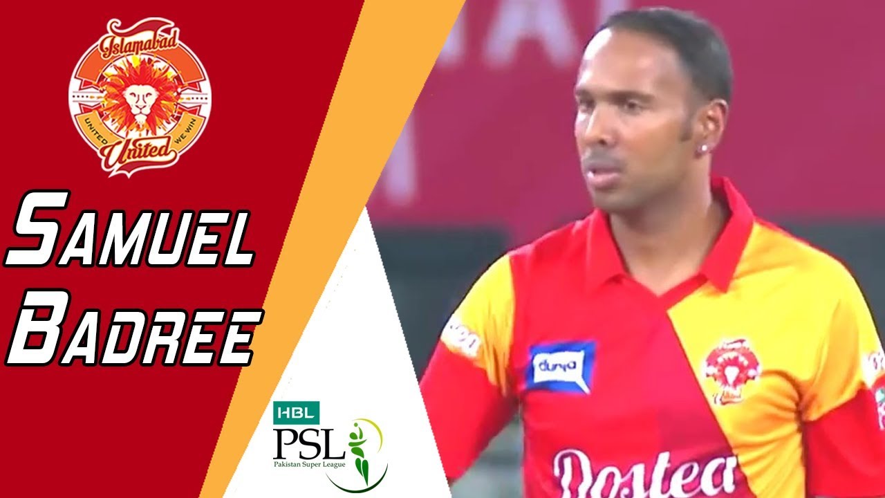 Samuel Badree | PSL Performance Video | Islamabad United | HBL PSL 2018 ...