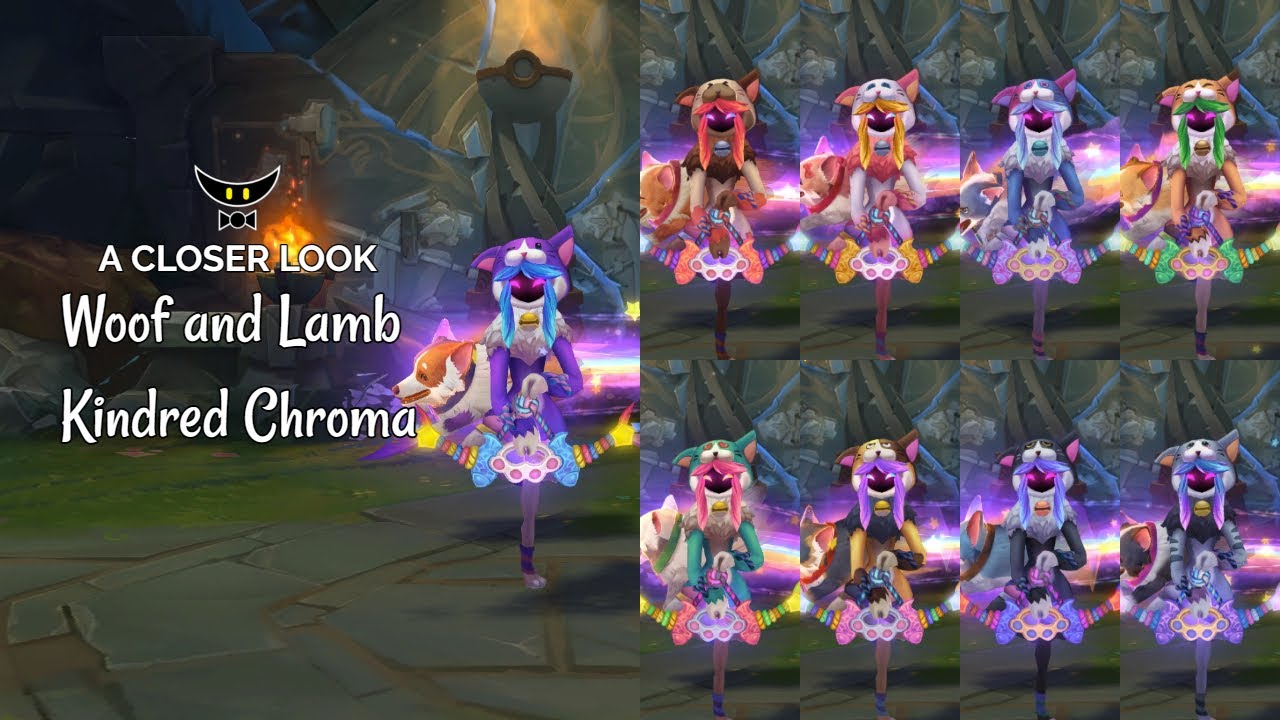 Woof and Lamb Kindred Chroma - YouTube