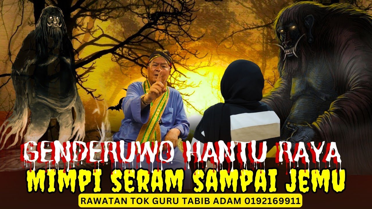 NAMPAK HANTU RAYA, KERAP MIMPI SERAM SAMPAI JEMU | TOK GURU TABIB ...