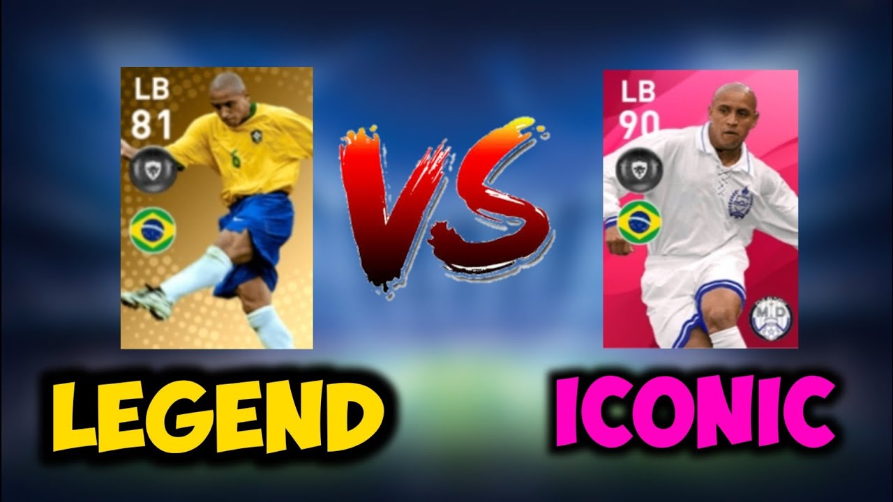 LEGEND OR ICONIC Players Which Is Best ? PES 2020 Mobile - YouTube