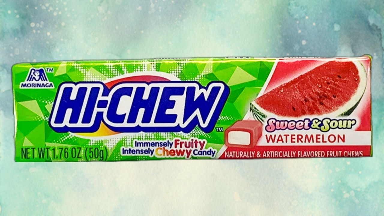 Hi-Chew Watermelon Snack Showcase - YouTube