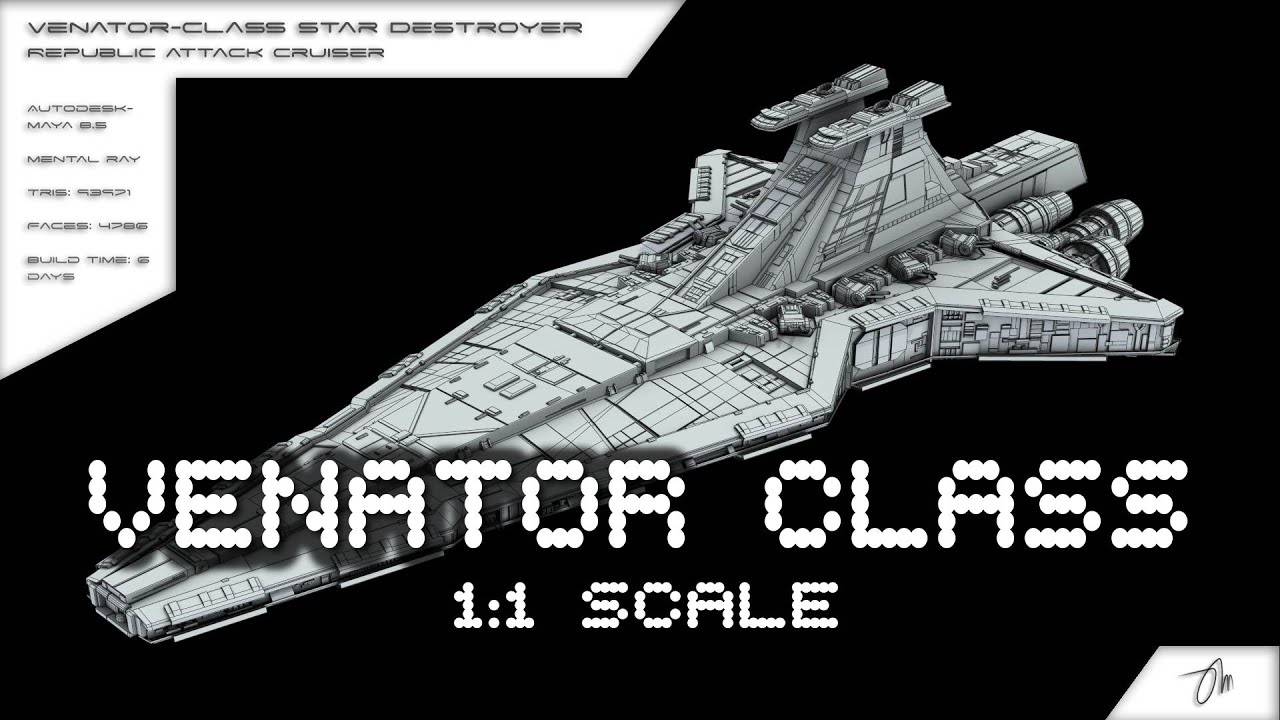 StarMade Ship #8 - 1:1 Venator Class ship - YouTube