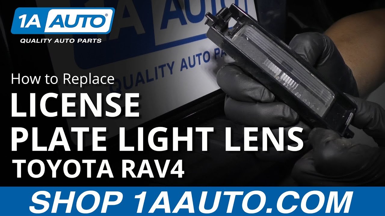How To Replace License Plate Light Lens 05 16 Toyota RAV4 YouTube how-to-replace-license-plate-light-lens-05-16-toyota-rav4-youtube