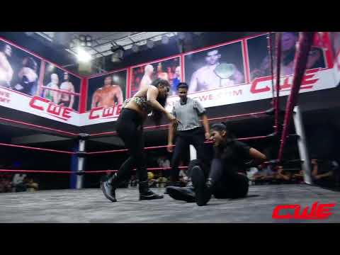 CWE | ARUSHI VS SURMEET KAUR | #cwe #thegreatkhali #prowrestling #youtubeindia |