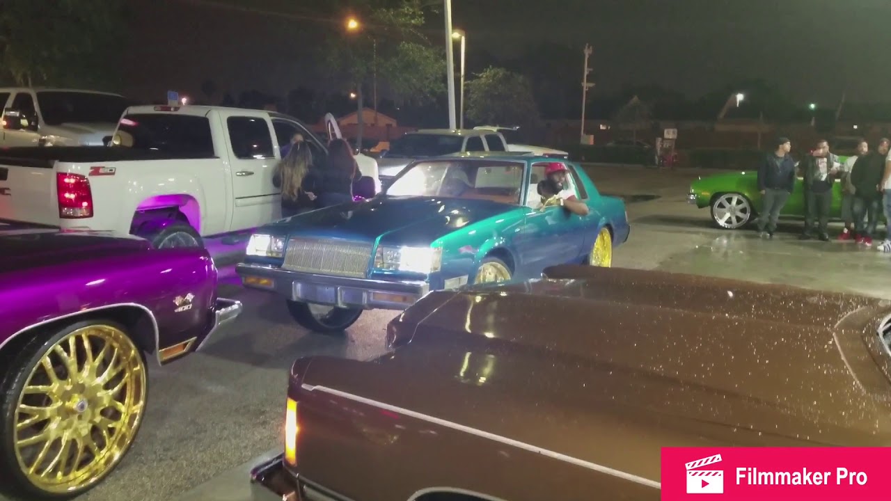 Purple donk on all gold rims - YouTube