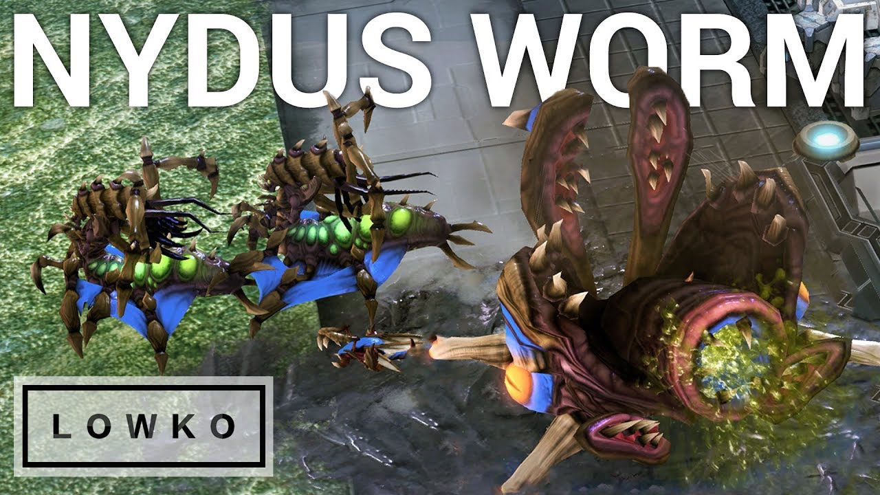 StarCraft 2: NYDUS WORM SHENANIGANS! - YouTube